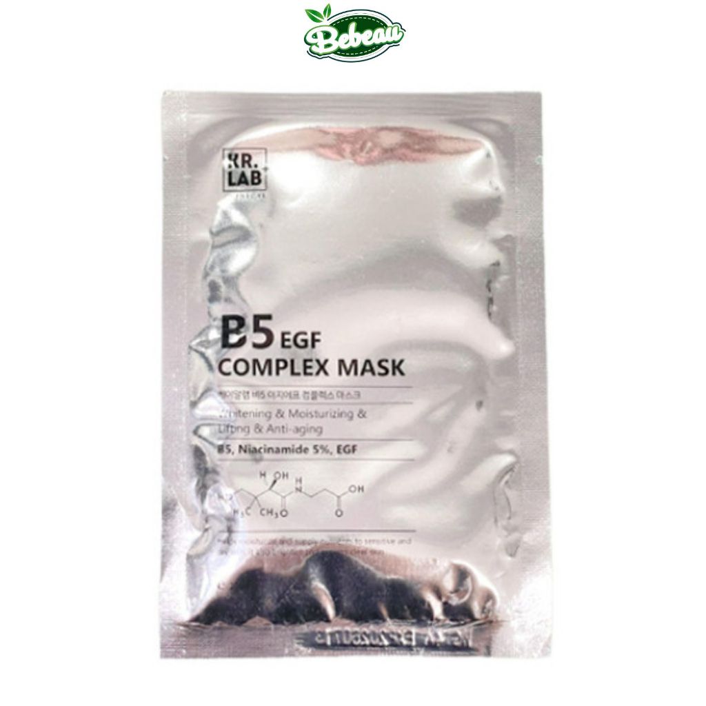 Mặt Nạ Cấp Ẩm Phục Hồi Kr.Lab+ B5 EGF Complex Mask - Bebeaumall ...