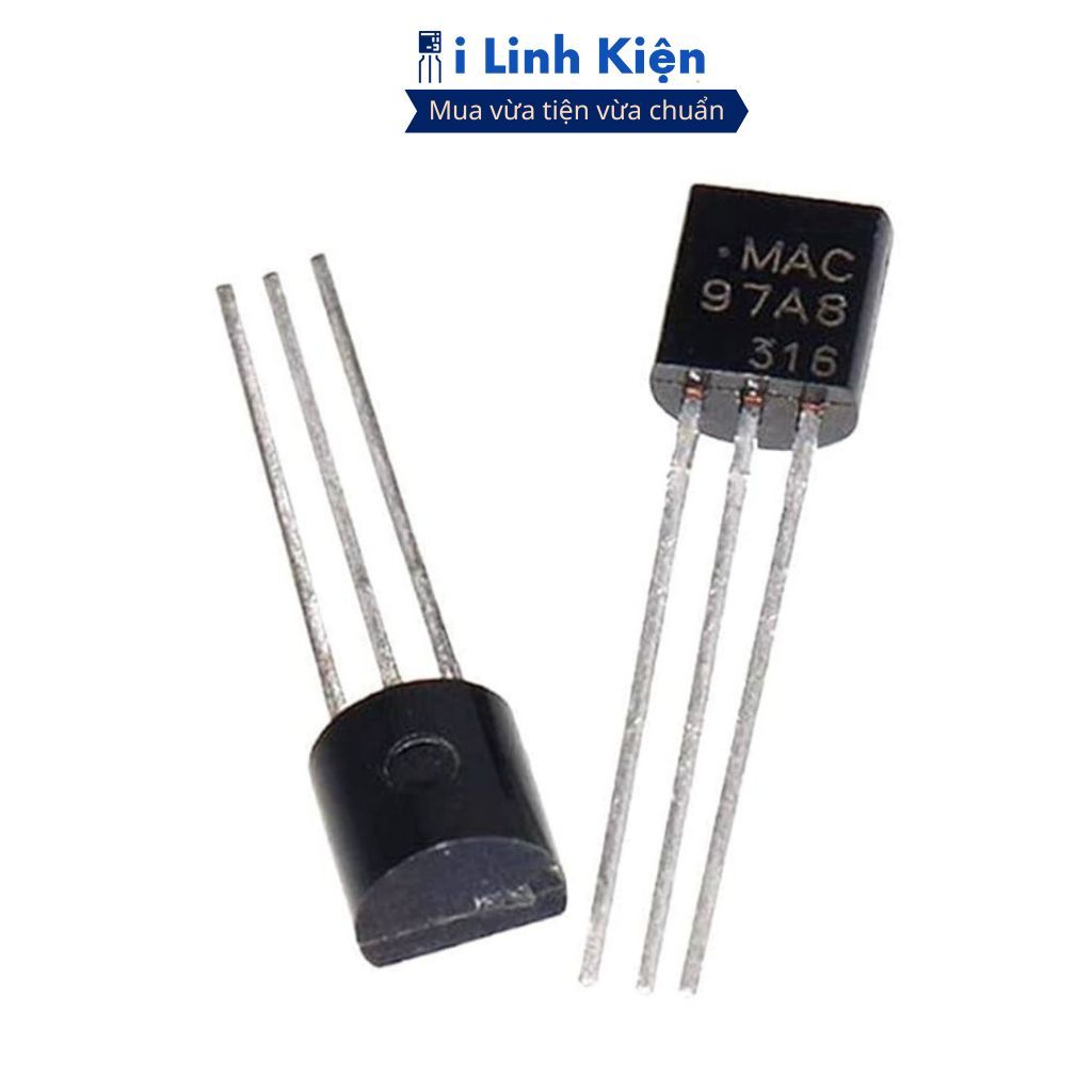 Triac MAC97A8 0.8A 600V chân cắm chất lượng cao ilinhkien. | Shopee ...