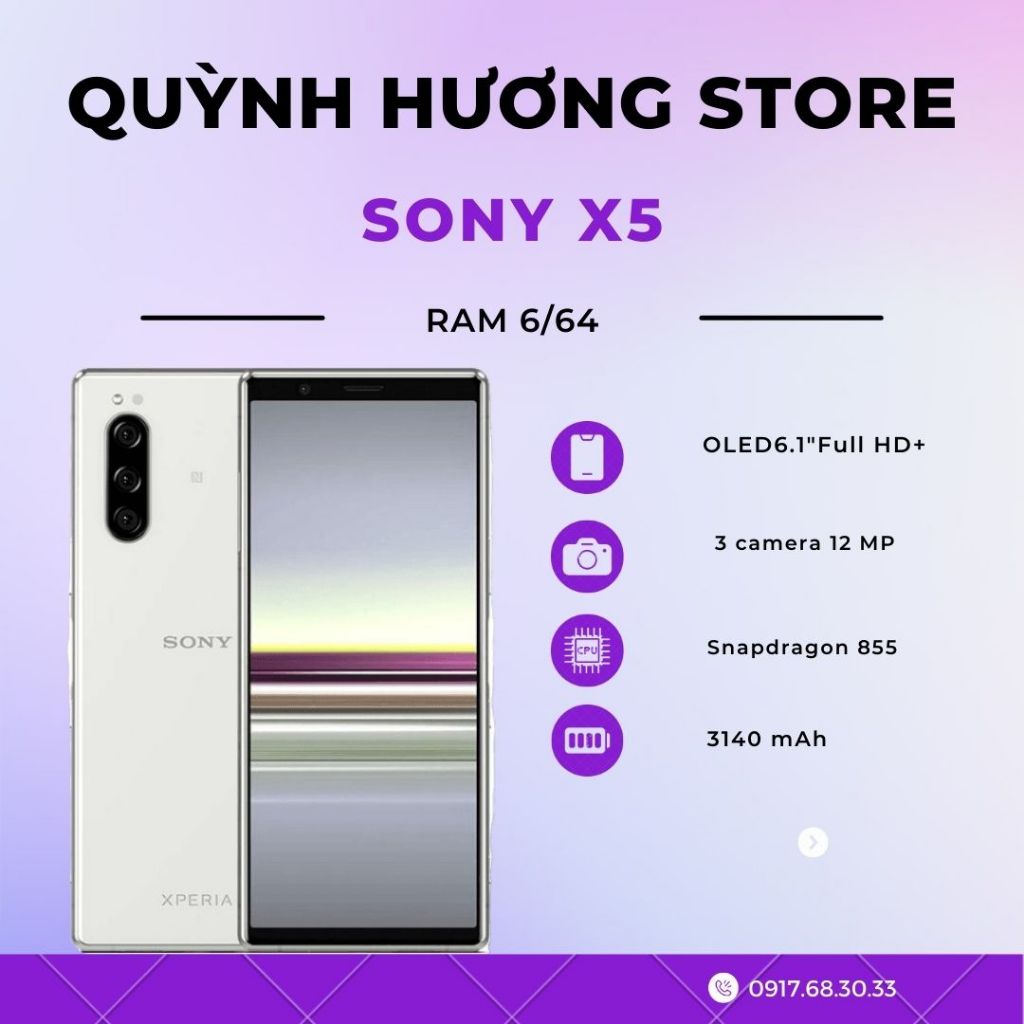 điện thoại sony x5 máy đẹp nguyên zin bản nhật 1 sim ram 6/64g xài siêu ...