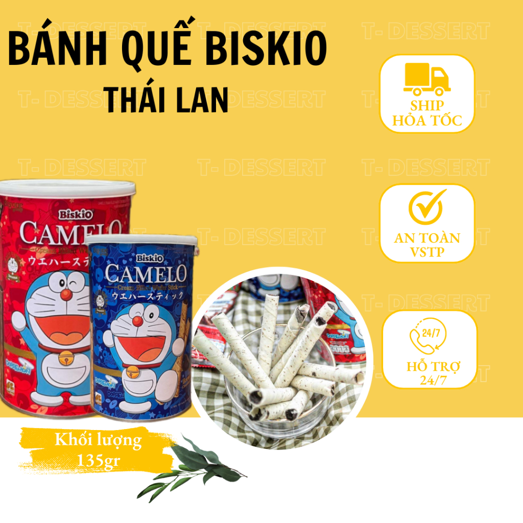 Bánh Quế Biskio Socola/Brownie Hộp 135gram | Shopee Việt Nam