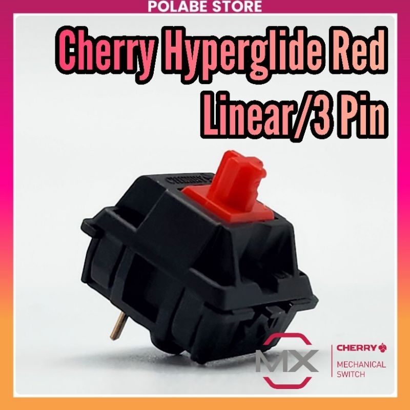 Cherry HyperGlide Black Brown Red Linear Switch MX HG Black tactile switch Công Tắc Bàn Phím Cơ ...