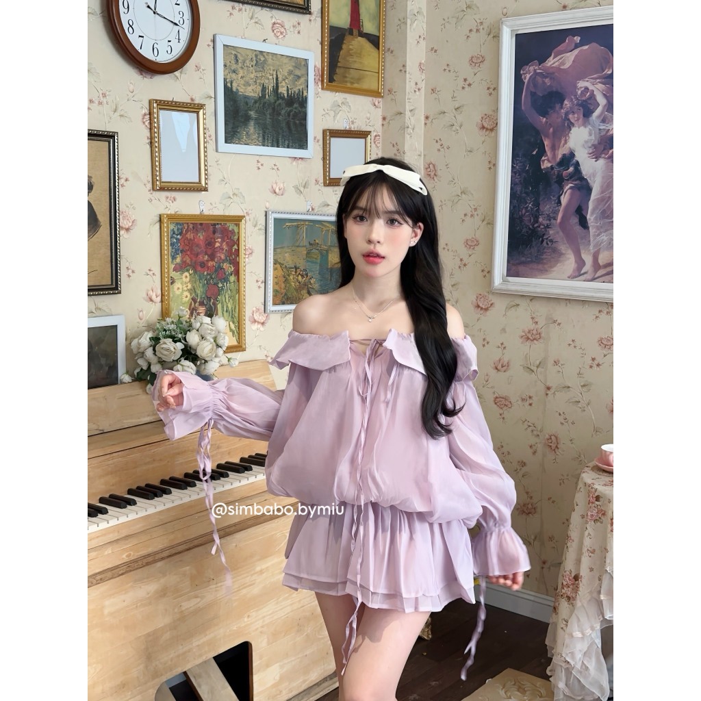Set váy tơ óng princess Simbabo - Ảnh thật | Shopee Việt Nam