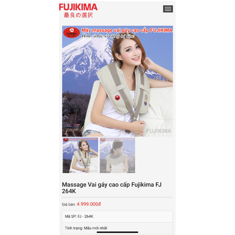 Máy masa FUJIKIMA Chính hãng Nhật bản | Shopee Việt Nam