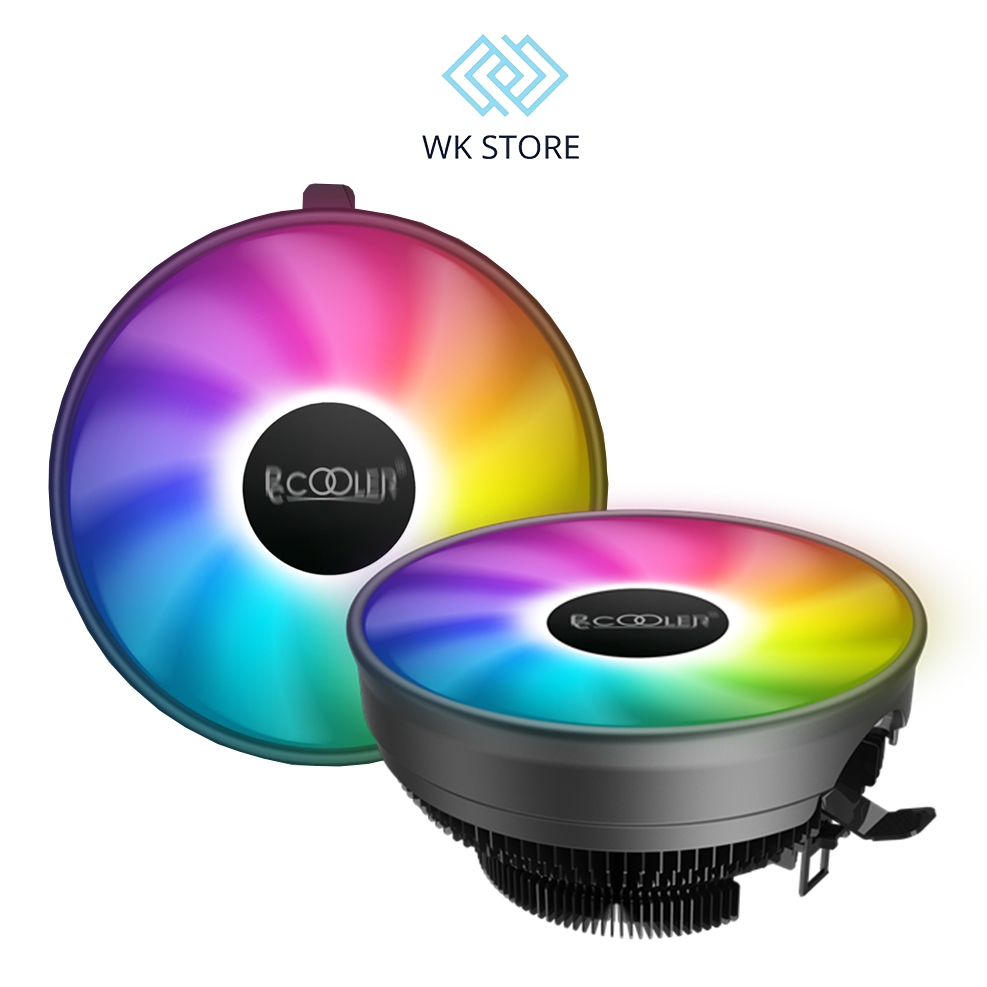 Tản Nhiệt khí CPU PCCOOLER E126M Pro Low-Profile RGB Led Air Cooling ...