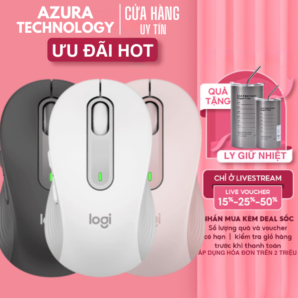 Chuột không dây bluetooth Logitech M650 OEM 2400 DPI thiết kế sang ...