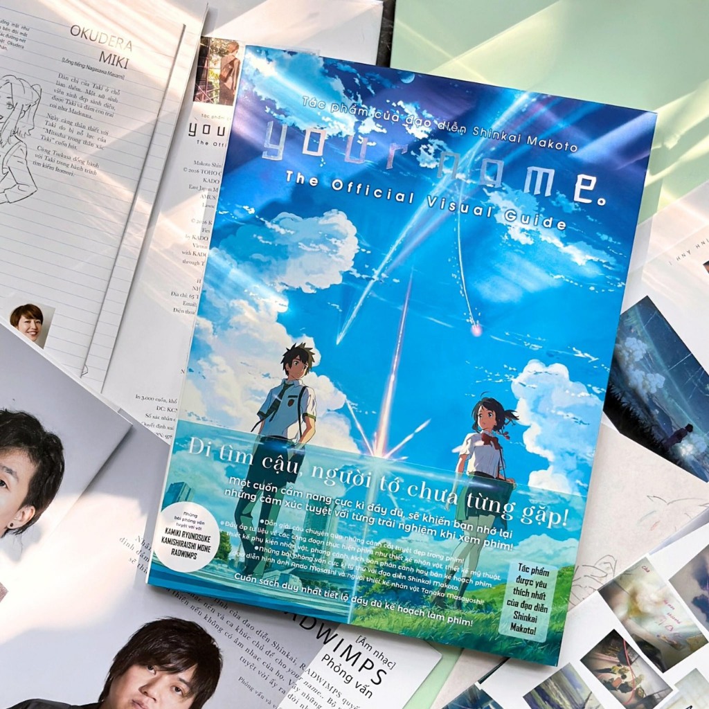Sách : Your name official visual guide | Shopee Việt Nam