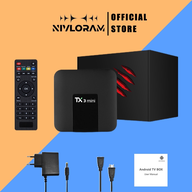 Android TV Box TX3 mini - Amlogic S905W2, Ram 2G Rom 16GB, Android 11 ...