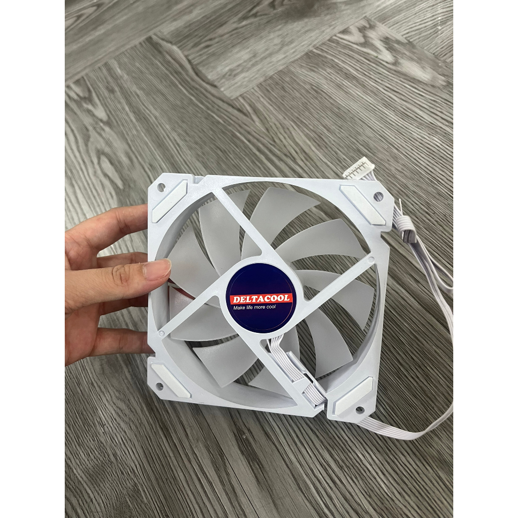 Bộ quạt tản nhiệt - kit fan case Detacool D2 LED RGB + hub và remote ...