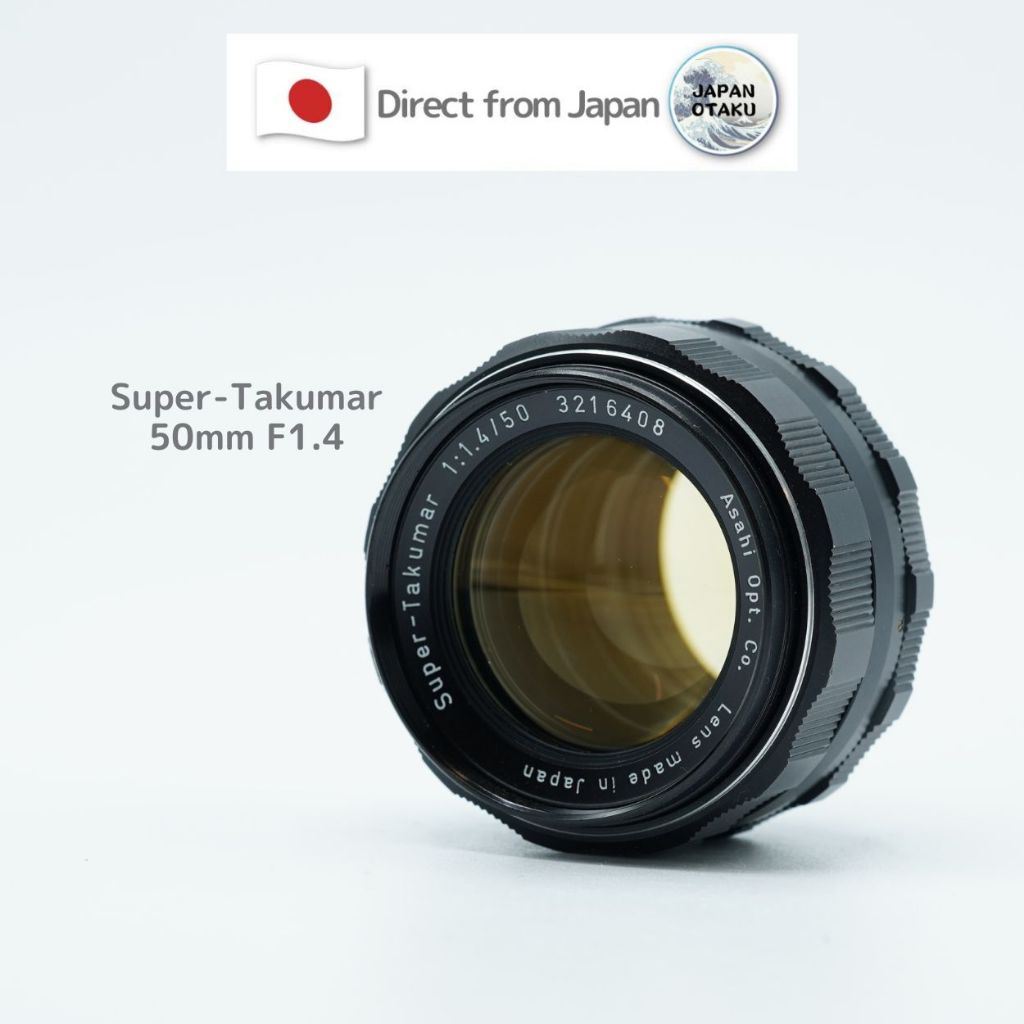 [Used in Japan] " Vintage Lens " Super Takumar 50mm f/1.4 Pentax Japan ...