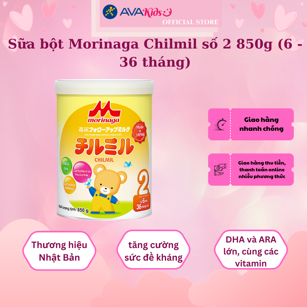 Sữa bột Morinaga Chilmil số 2 850g (6 - 36 tháng) | Shopee Việt Nam