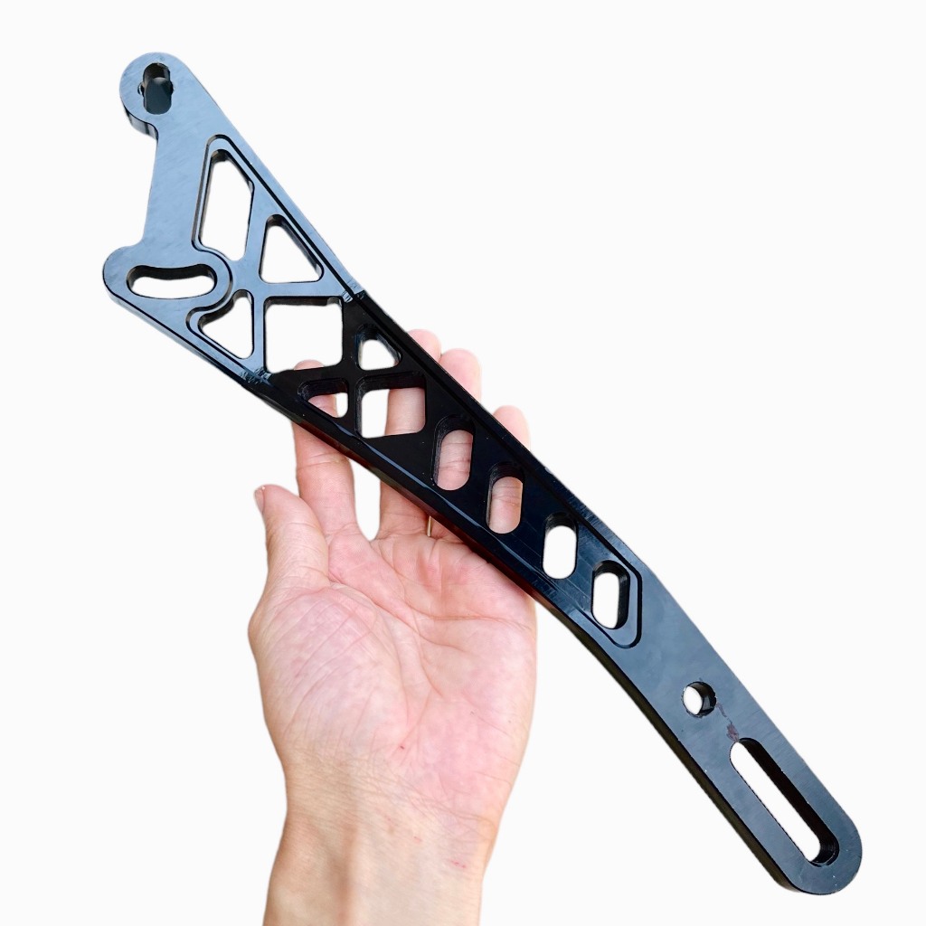 Pas treo pô EXCITER 135 150 155 lắp như zin dày 10 li dài 35cm nhôm cnc ...