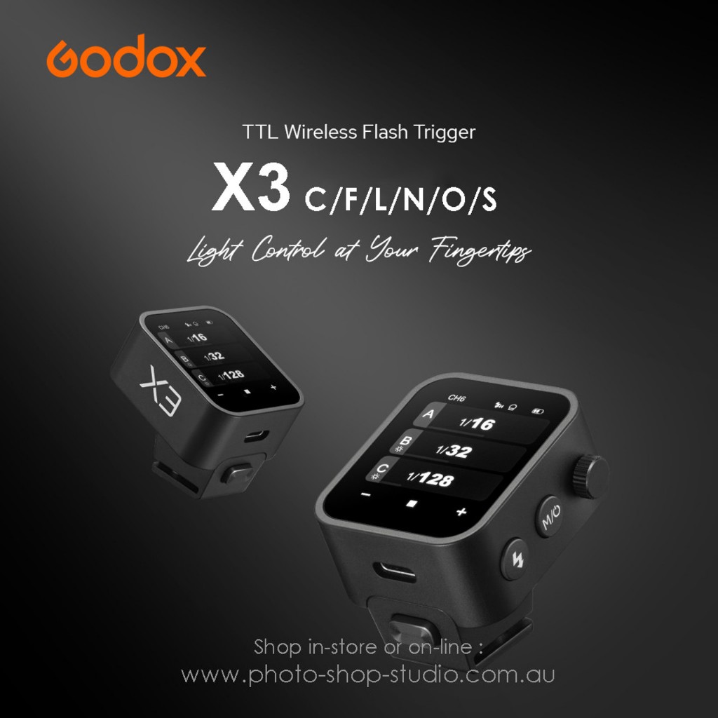 Trigger Godox X3 TTL Wireless Flash For Sony Canon Nikon Fuji | Shopee ...