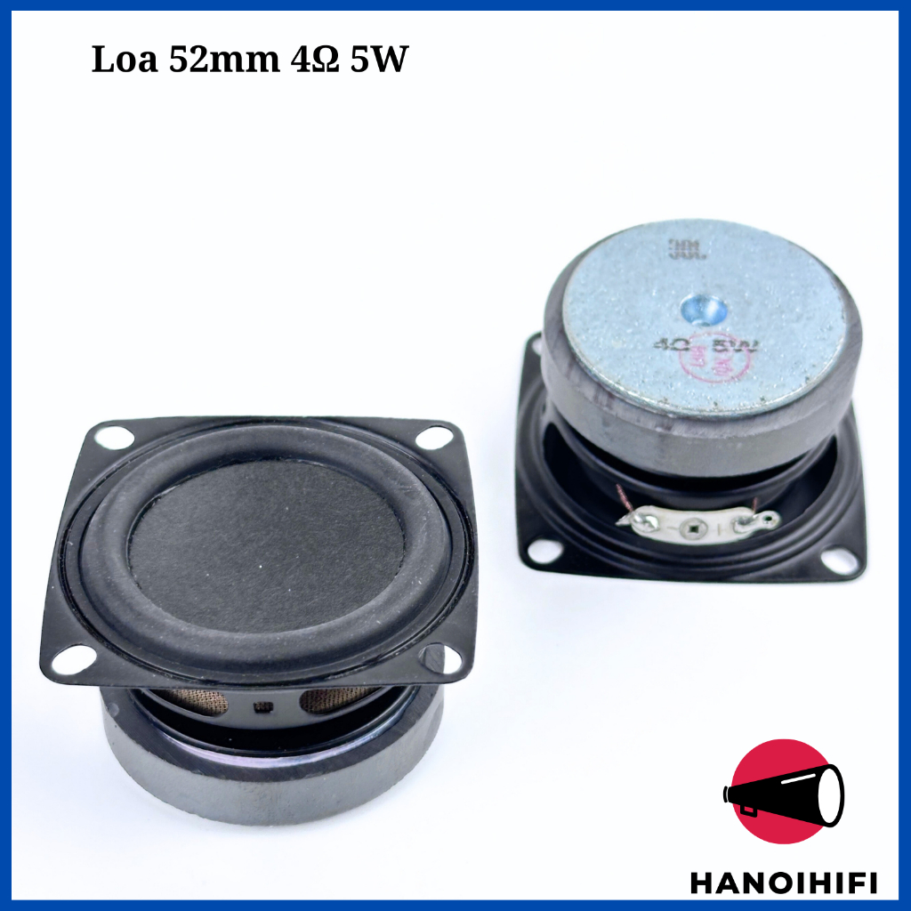 Loa toàn dải 2inch JB/HK công suất 4ohm 5w, loa 52mm nhập khẩu chất âm rất hay | Shopee Việt Nam