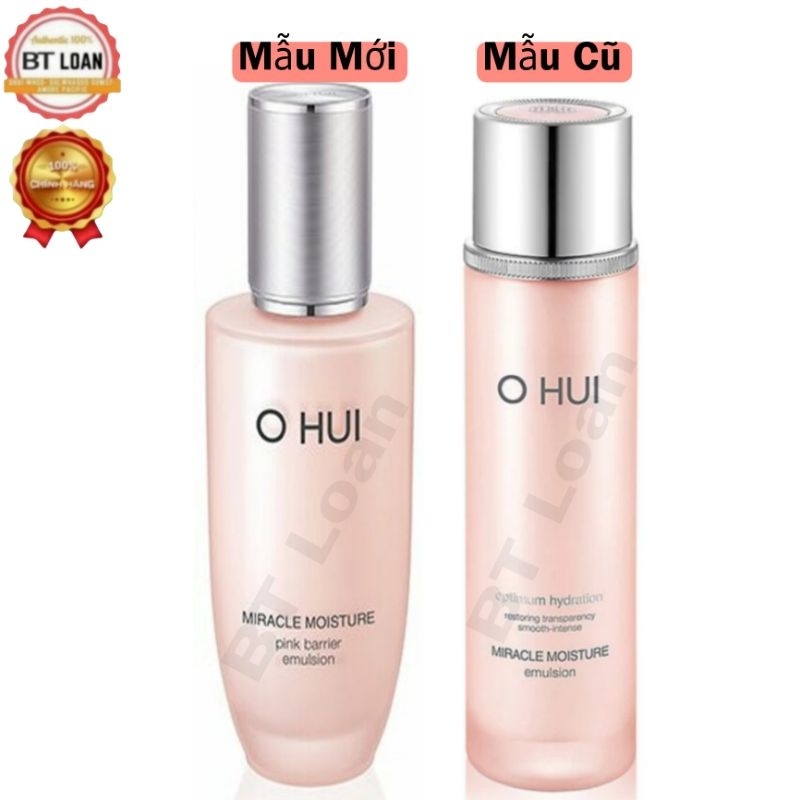 [ SALE TÁCH SET ] Sữa dưỡng da trắng hồng mịn màng Ohui Miracle Moisture Emulation 130ml ...
