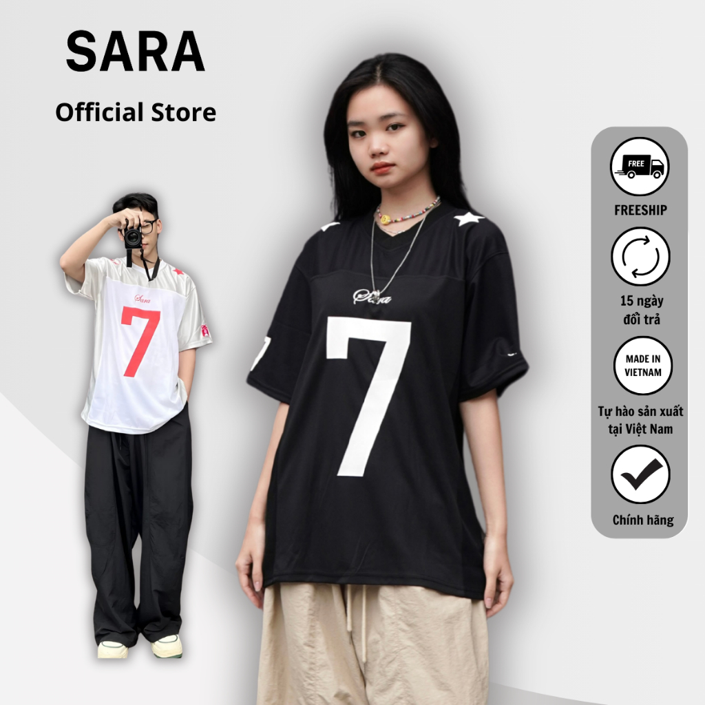 Áo Thun SARA VN Thể Thao SARA-NG HAE Form Unisex Sport Mã TD063 ...