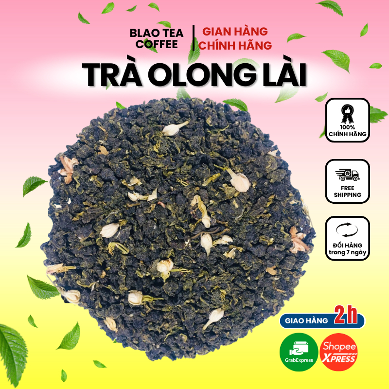 Trà olong lài (nhài) olong hảo hạng và hoa lài đậm vị dùng pha chế ...