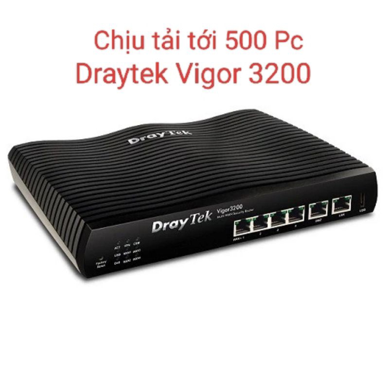 router wifi cân bằng tải Draytek Vigor 3200 ( Hàng Cũ ) | Shopee Việt Nam