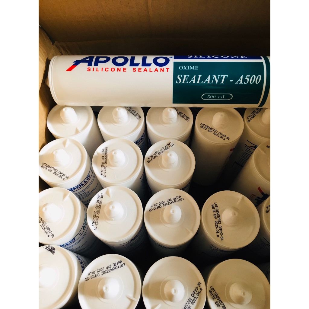 keo Silicon APOLLO A500 màu trắng (WHITE) | Shopee Việt Nam
