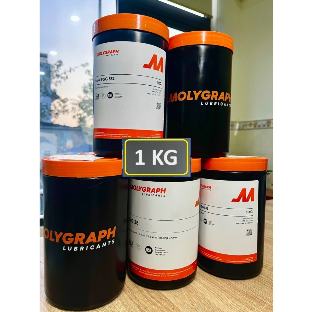 Mỡ Bò Silicone MOLYGRAPH HVG 28 - Mỡ Bôi Trơn Ắc Phanh Chống Nở Phốt Cao Su / Heo Dầu như 3M ...