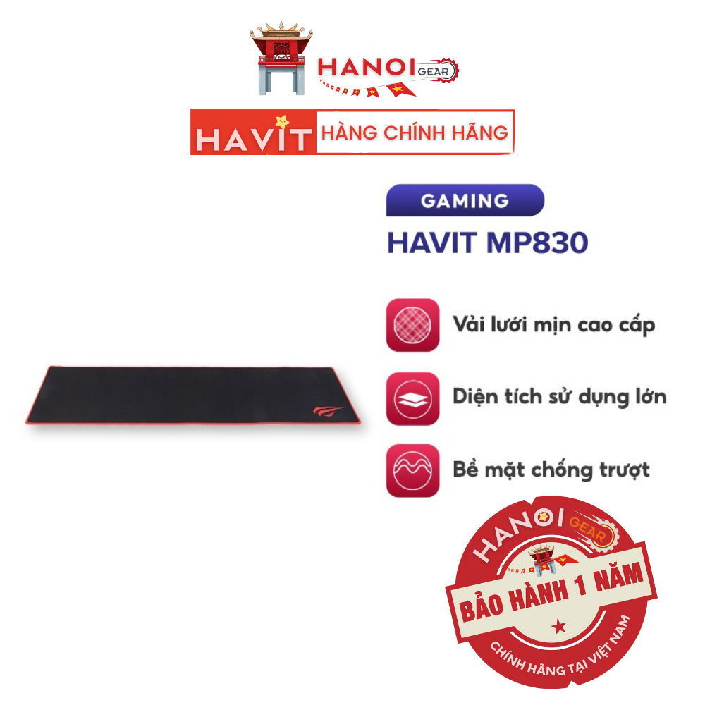 Lót Chuột Havit HV-MP830, Size 90x30x0.3cm - Chính Hãng BH 12 Tháng ...