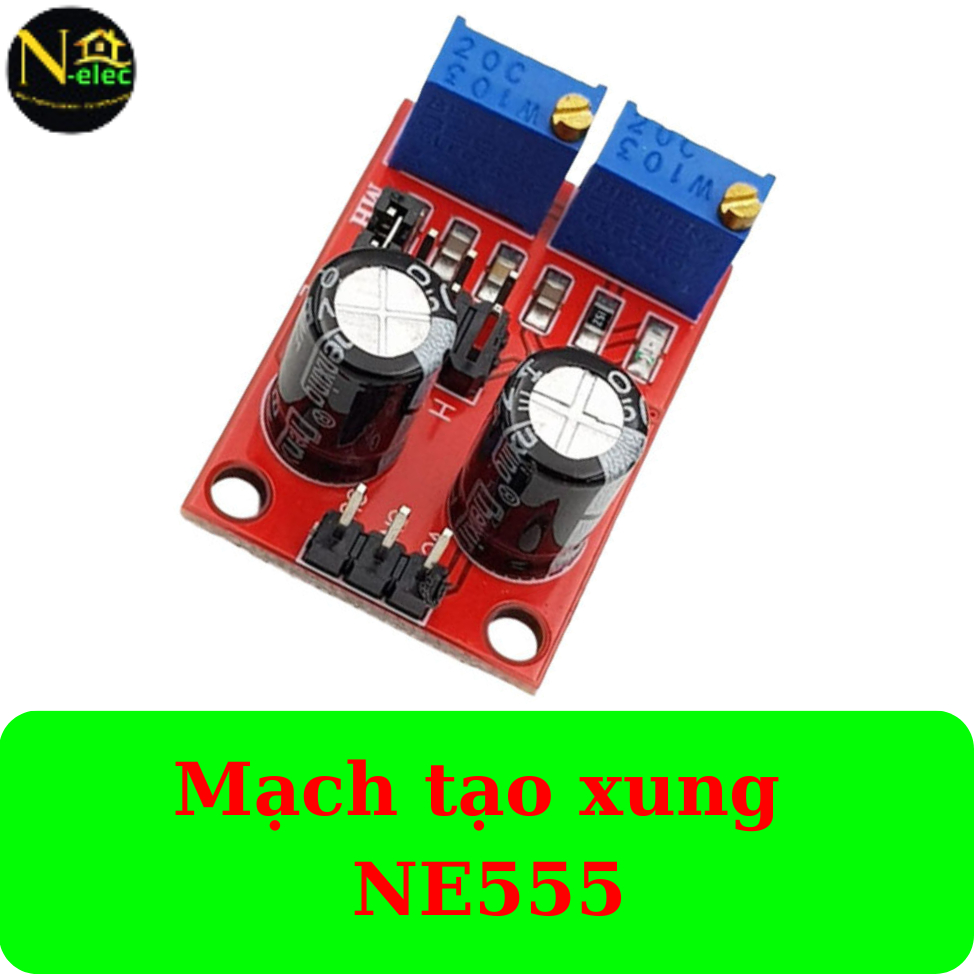 Mạch Tạo Xung NE555 - Mạch xung 555 | Shopee Việt Nam