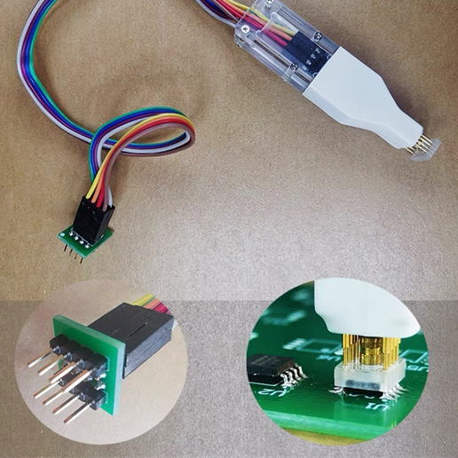 Dây nạp rom bios onboard WSON8*6, Sop8 208mil, Sop8 150mil | Shopee ...
