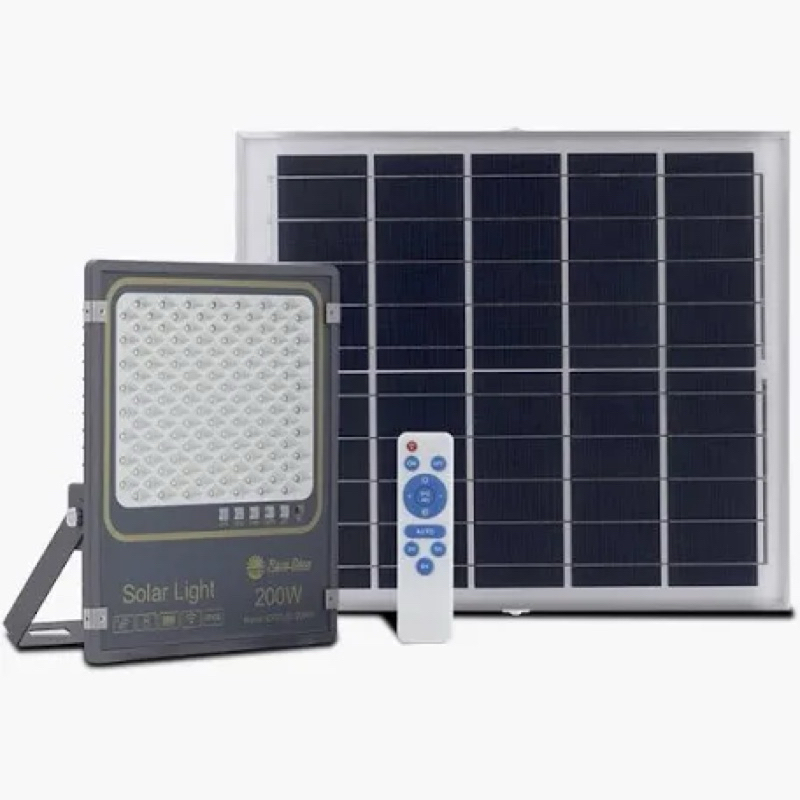 Đèn LED chiếu pha năng lượng mặt trời 200W Model: CP03.SL 200W | Shopee Việt Nam
