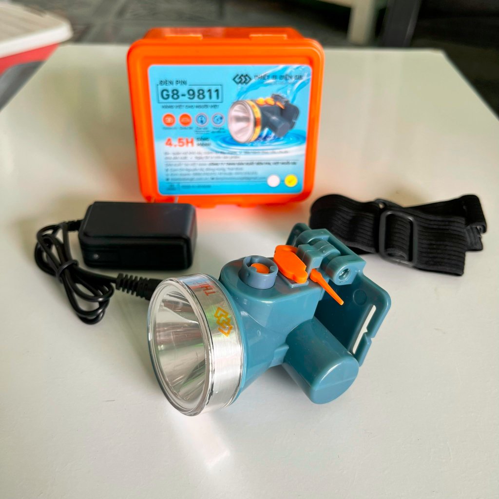 Đèn Pin Đội Đầu 9811 - G8Home - ChipLed 3W - Chính Hãng 100% | Shopee ...