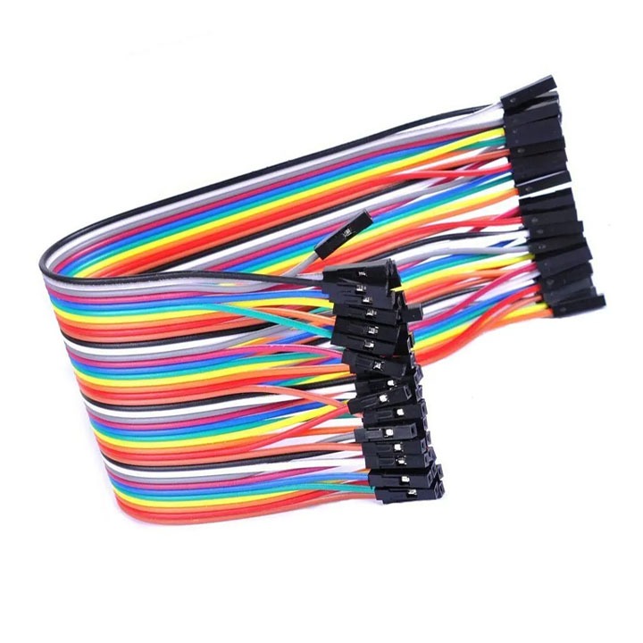 Bộ 10 Sợi Dây Cắm Breadboard - Dây Cắm Test Mạch Nhiều Màu Sắc | Shopee ...