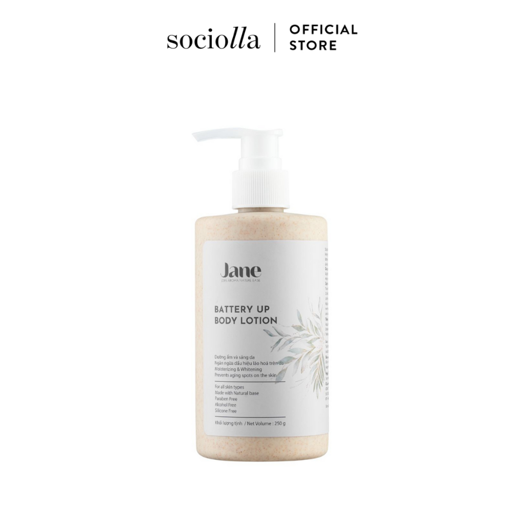 Lotion Dưỡng Thể Jane Battery Up 250g | Shopee Việt Nam
