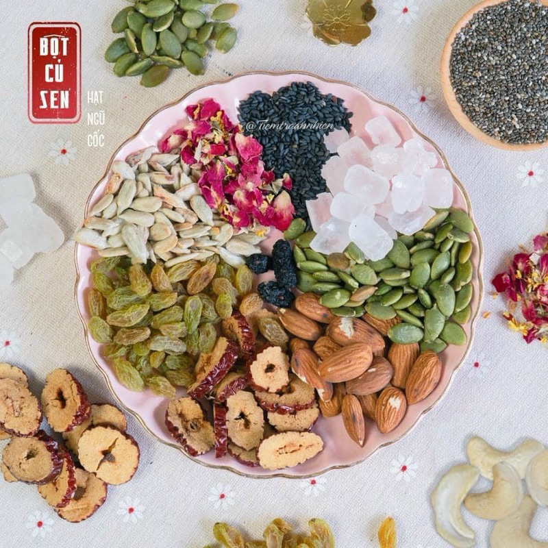 Bột sen ngũ cốc Tâm An hũ 500g (HMH Store) | Shopee Việt Nam