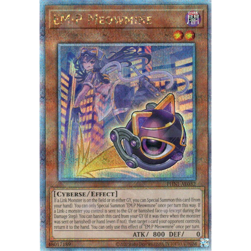 Thẻ bài Yugioh AE: PHNI-AE032 EM:P Meowmine | Shopee Việt Nam