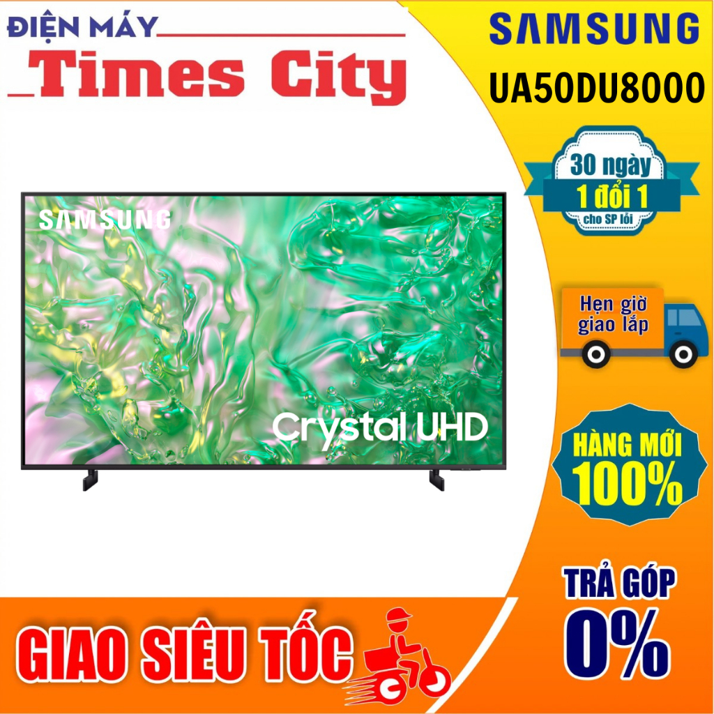 Smart Tivi Samsung 4K 50 inch UA50DU8000 | Shopee Việt Nam