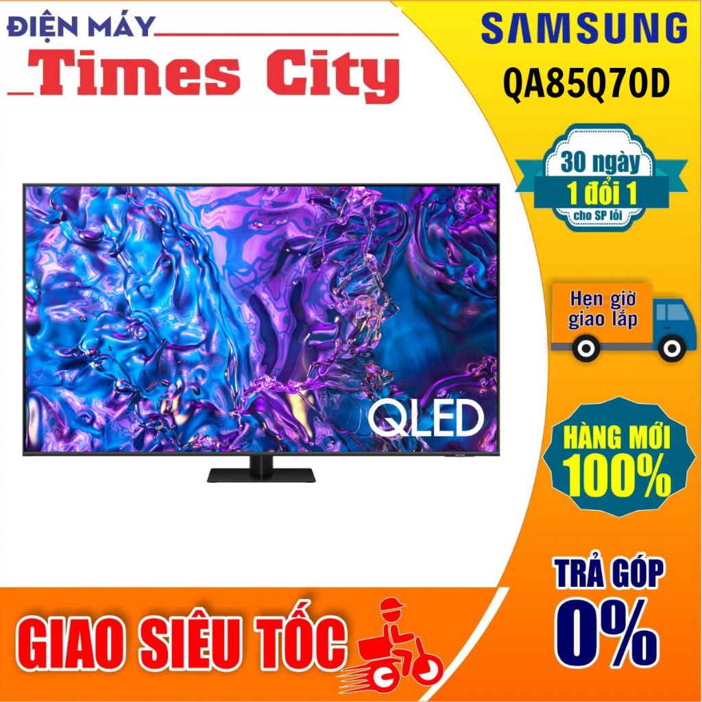 Smart Tivi QLED Samsung 4K 85 inch QA85Q70D | Shopee Việt Nam