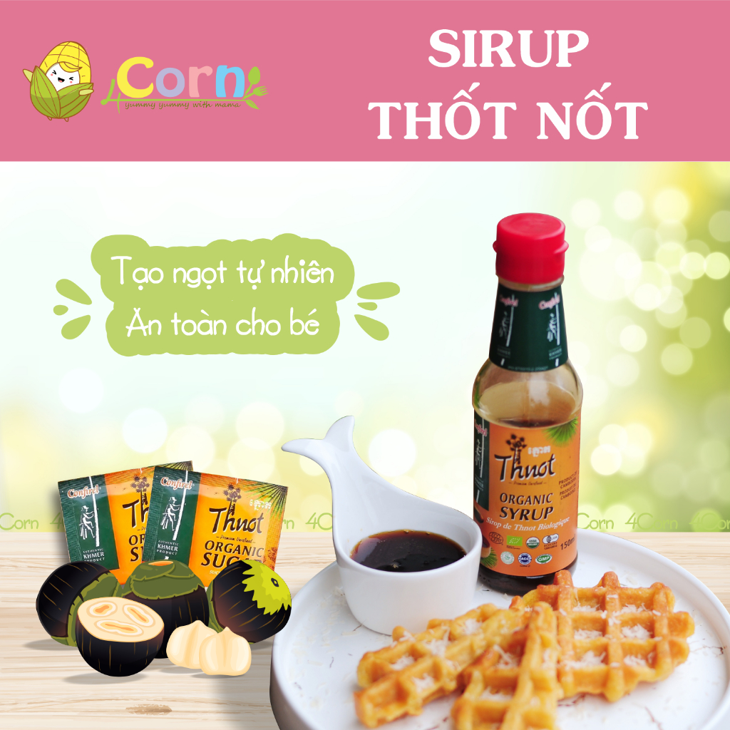 Đường thốt nốt hữu cơ (dạng Sirup và Bột) Thnot - Cho bé 12m+ | Shopee ...