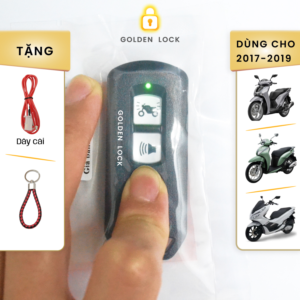 Remote Honda SH, SH Mode, PCX 2017-2019 (K29, K77) (tặng dây cài chìa ...
