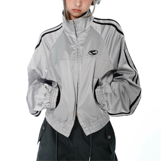 Space Cadet Jacket - Áo khoác gió nam nữ màu xám bạc form cực đẹp phong ...
