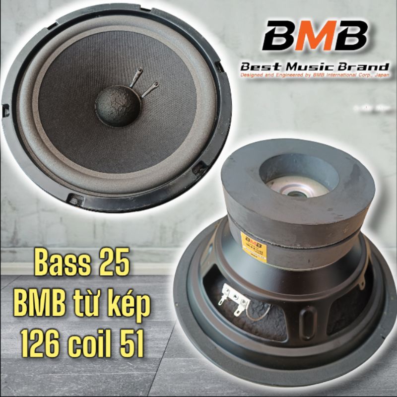 Loa Bass 25 BMB Từ Kép 126 Coil 51 Hàng Loại 1 | Shopee Việt Nam
