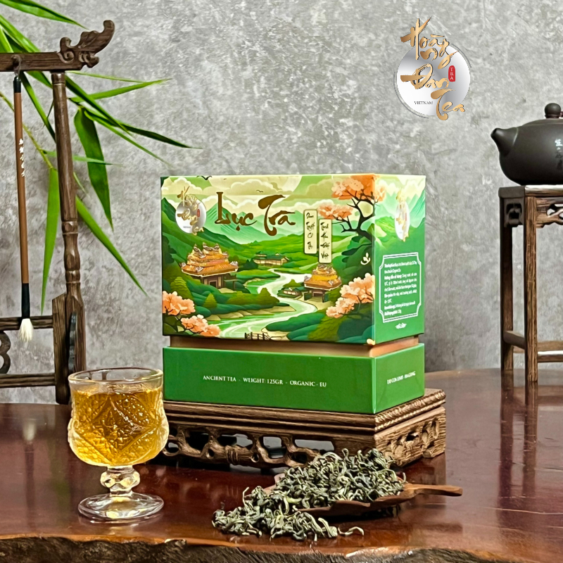 Lục Trà Shan Tuyết Cổ Thụ Thượng Hạng HOÀNG ĐAN TEA Hộp Quà Biếu Tặng ...