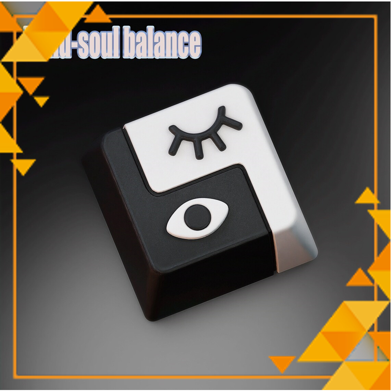 Keycap Spiritual SymPols Mind Soul Balance ( Phôi In 3D ) | Shopee Việt Nam
