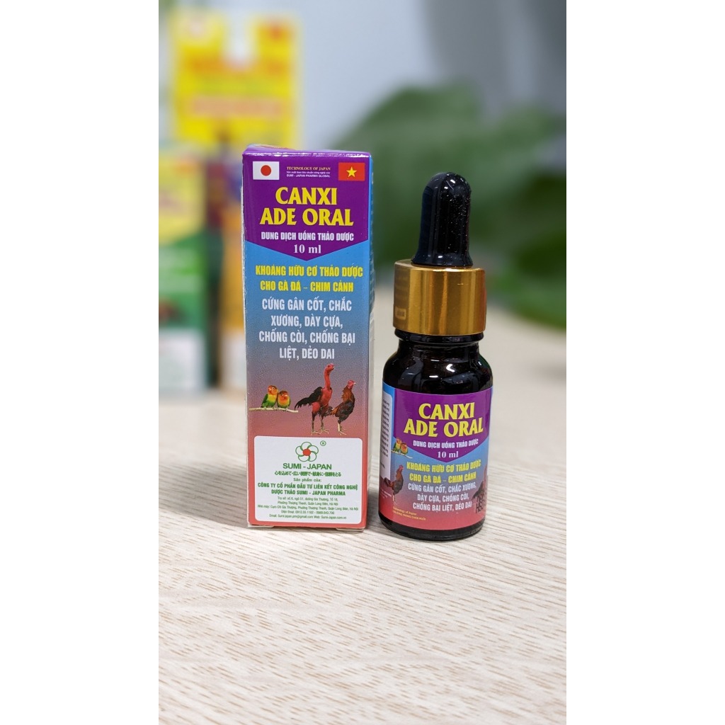 [Giả rẻ] Canxi ADE Oral 10ml trên gà đá | Shopee Việt Nam