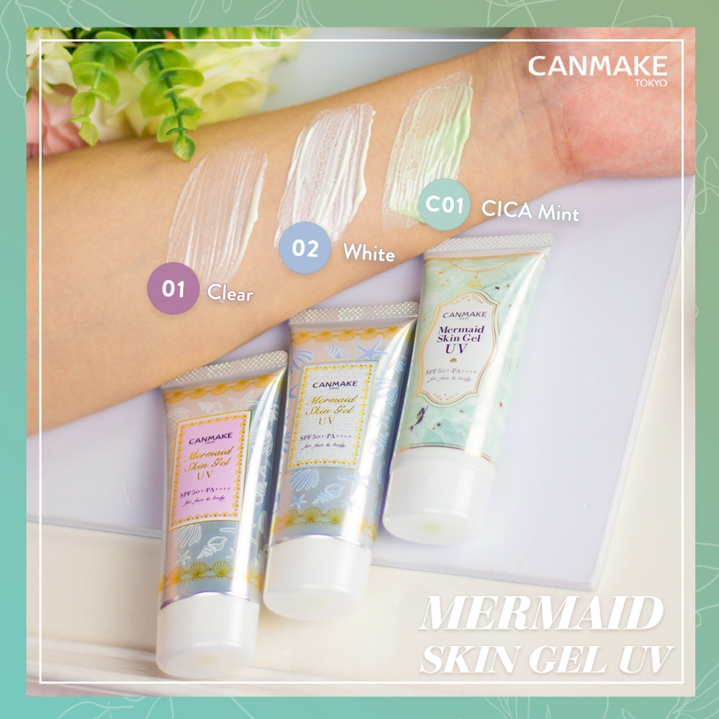 Kem Lót Chống Nắng Canmake Tokyo Mermaid Skin Gel UV SPF50/PA++++ Nhật - Gel dưỡng chống nắng ...