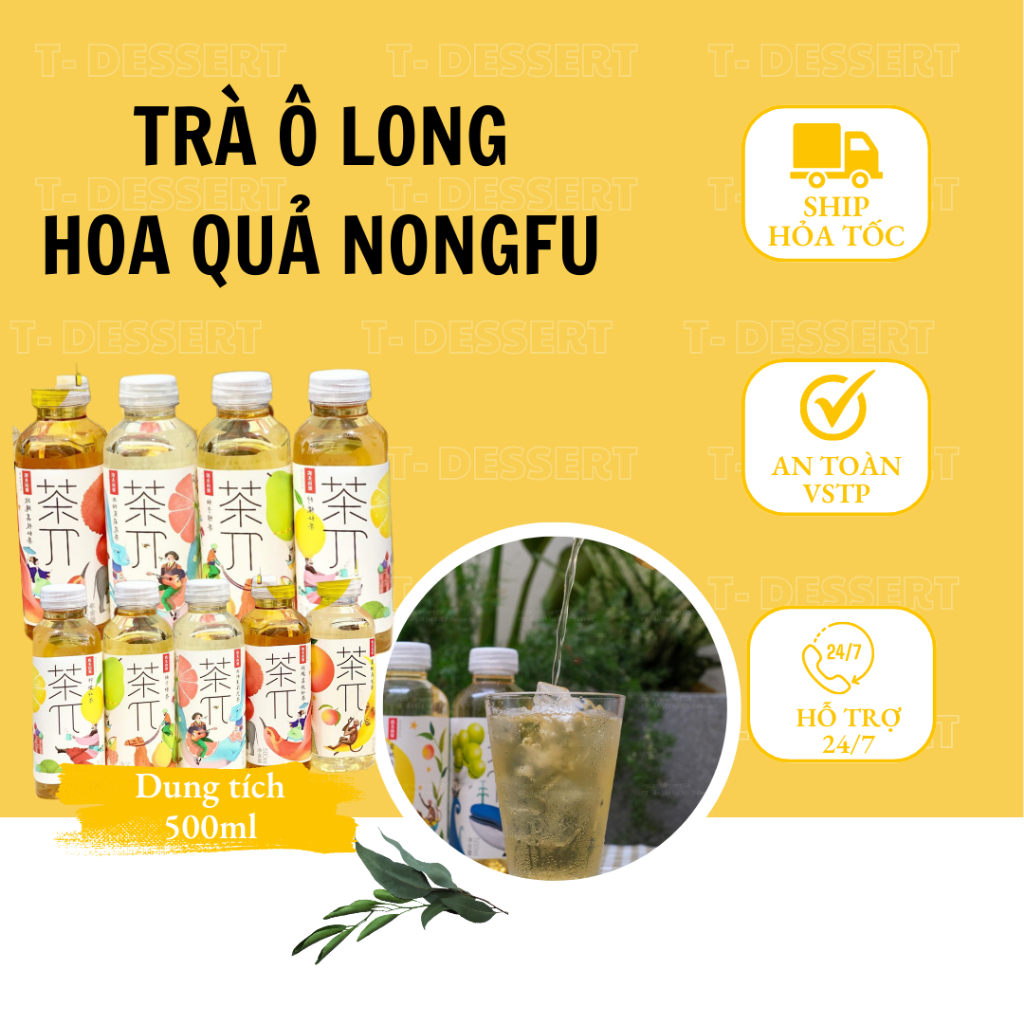 Trà Ô Long Hoa Quả Nongfu Chai 500ml | Shopee Việt Nam