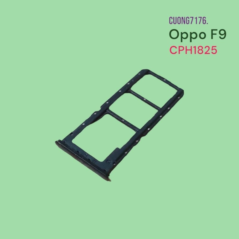 Khay Sim Oppo F9 (CPH1825) Tháo Máy Đã Qua Sử Dụng Màu Đen | Shopee ...