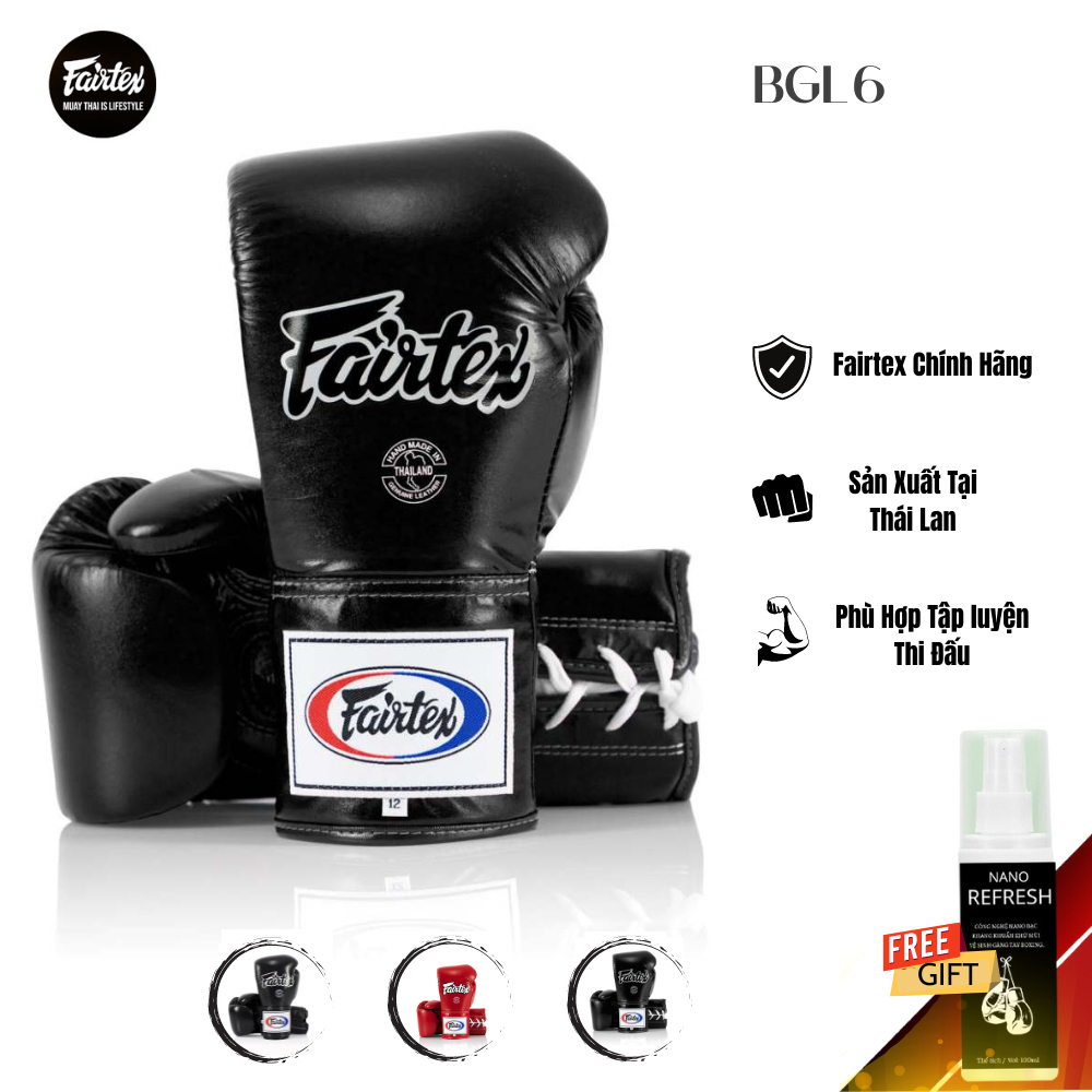 Găng Tay Boxing Fairtex BGL6 – Găng Buộc Dây Pro Leather | Shopee Việt Nam