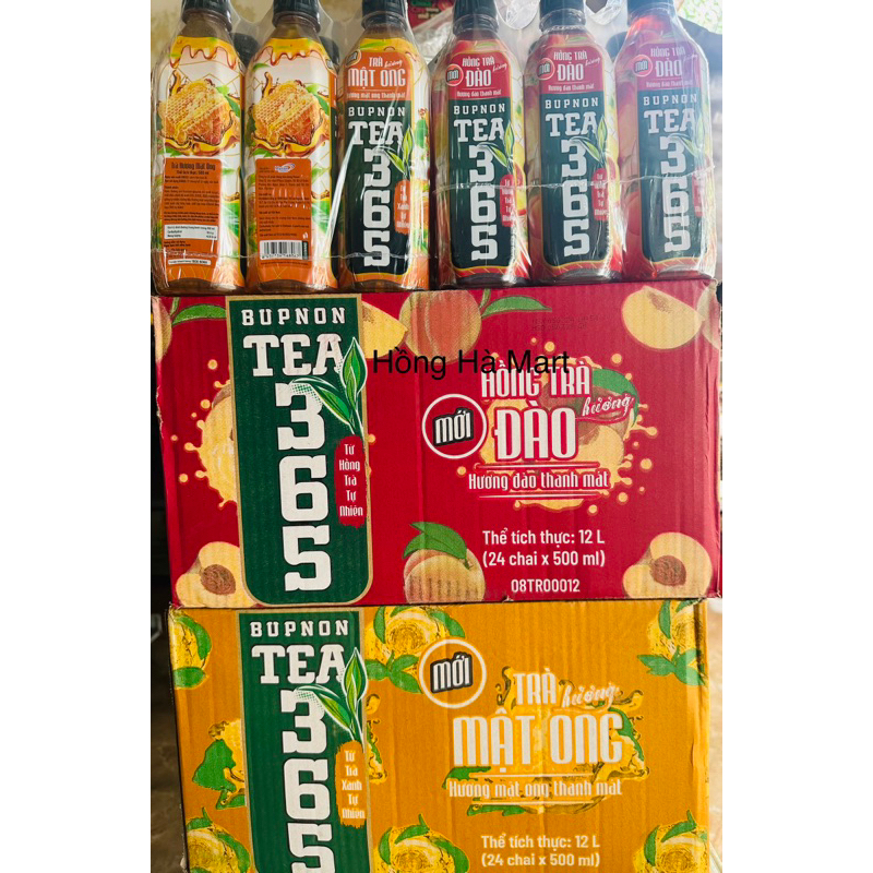 THUNG CHAI TRÀ THANH MÁT TEA 365 VỊ CHANH SẢ/ MẬT ONG/ HỒNG TRÀ ĐÀO ...