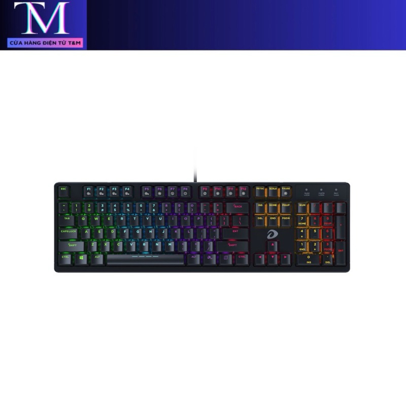 Bàn phím cơ Gaming DAREU EK1280s v2 104KEY (MULTI LED, Blue/ Brown/ Red ...