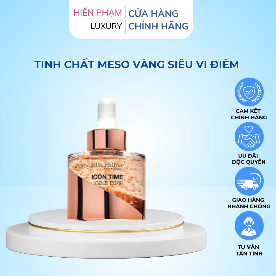 Tinh chất Meso vàng siêu vi điểm-chống lão hoá xoá nhăn, căng bóng, trắng da mạnh mẽ-ICON TIME ...
