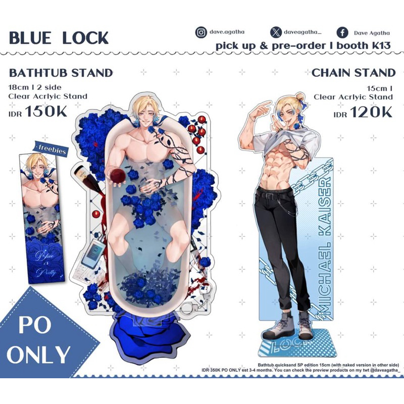 [ Blue Lock ] Standee Kaiser ver Bồn tắm - PreOrder | Shopee Việt Nam