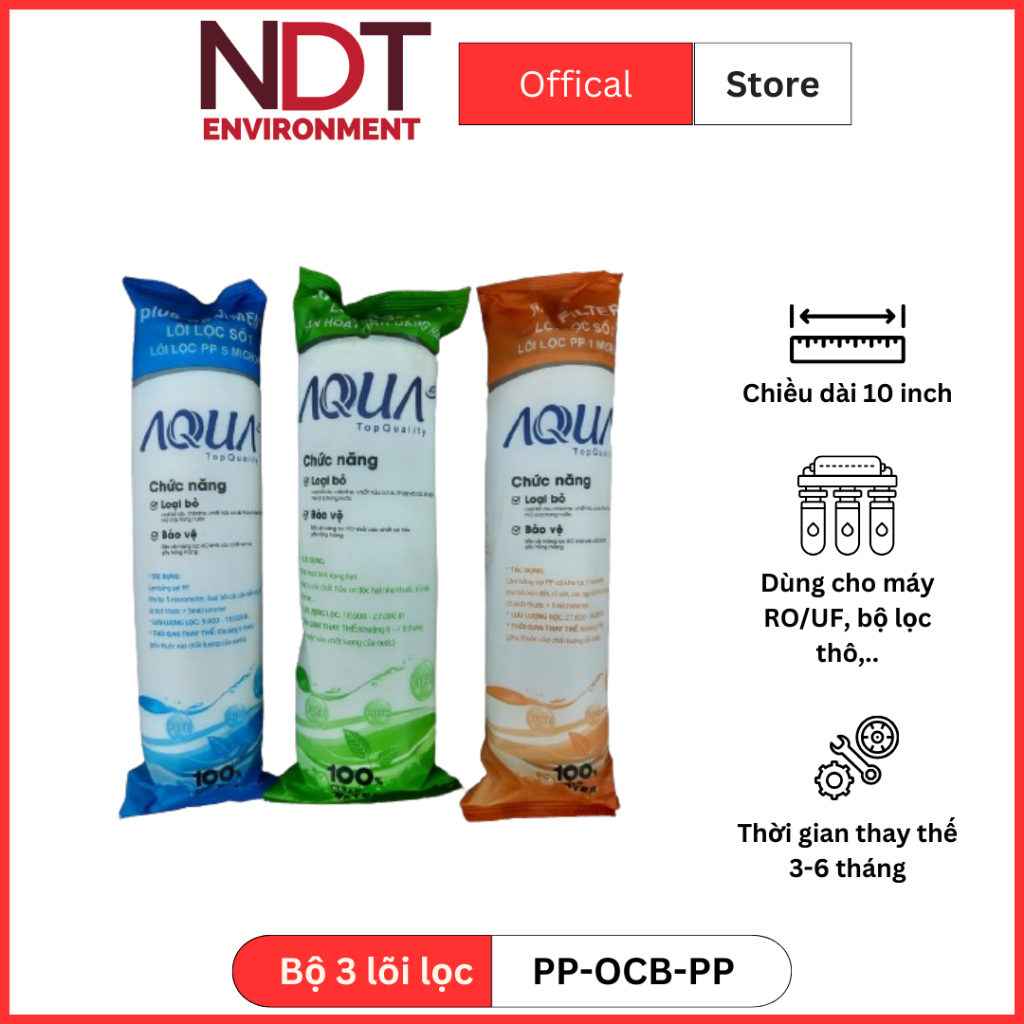 Lõi lọc nước, Bộ lõi lọc Aqua ADQ dùng cho máy lọc nước | Shopee Việt Nam